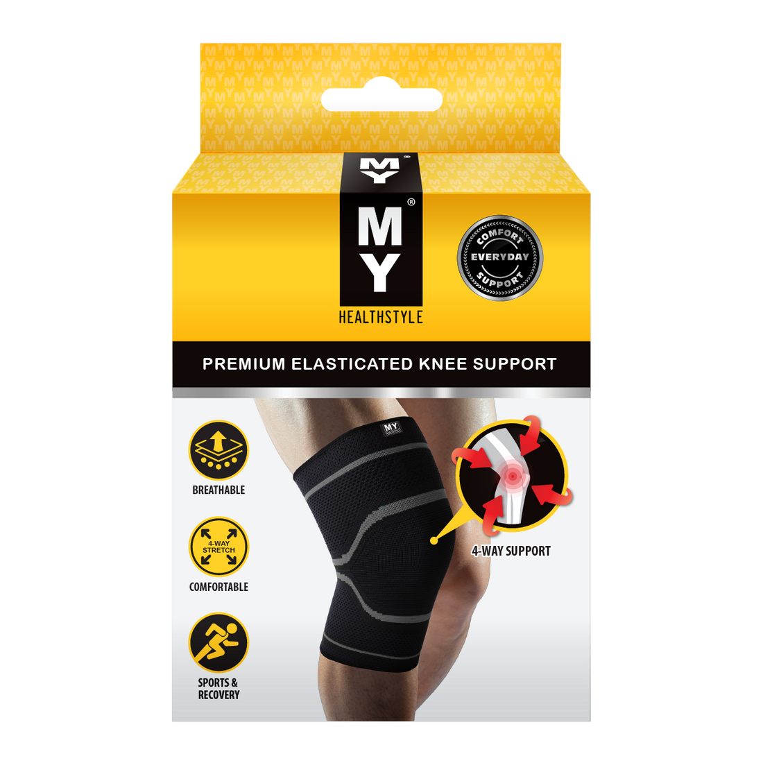 Best Knee Support ️ | Knee Brace | Premium Elasticated Knee Support